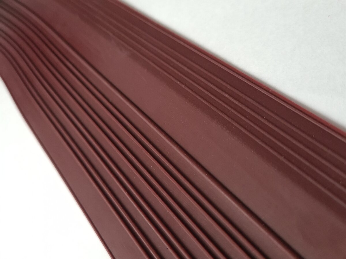 Gummi Einstiegsleisten Schweller Beläge für Mercedes W115/W114 /8 dun ...