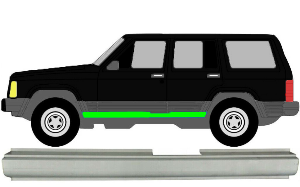 Schweller für Jeep Cherokee 1984–2001 links, 96,00