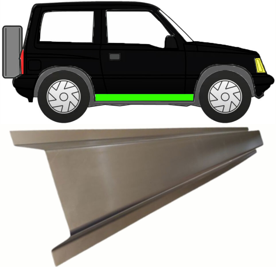 Schweller für Suzuki Vitara 1988–1998 rechts, 96,00