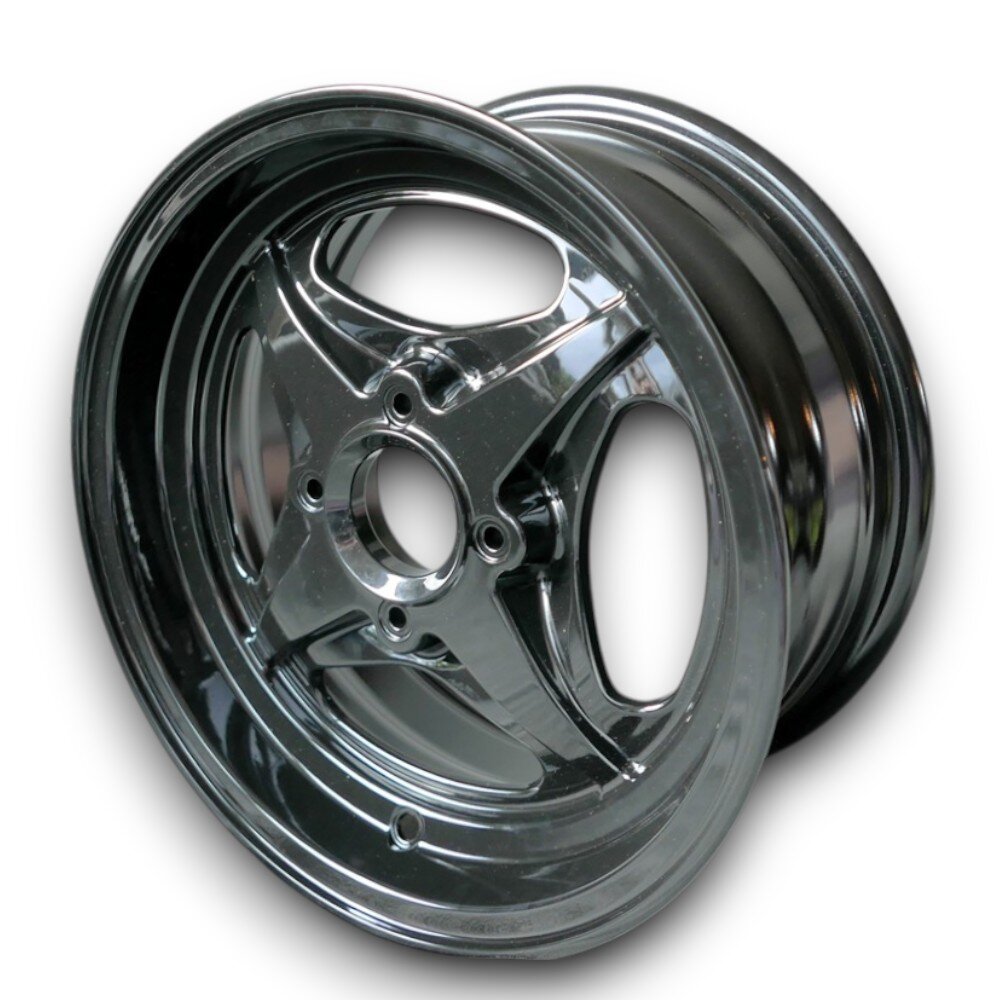 26R Style Leichtmetallfelgen schwarz für Lotus Elan 6x13 ET 27, 1.120,00