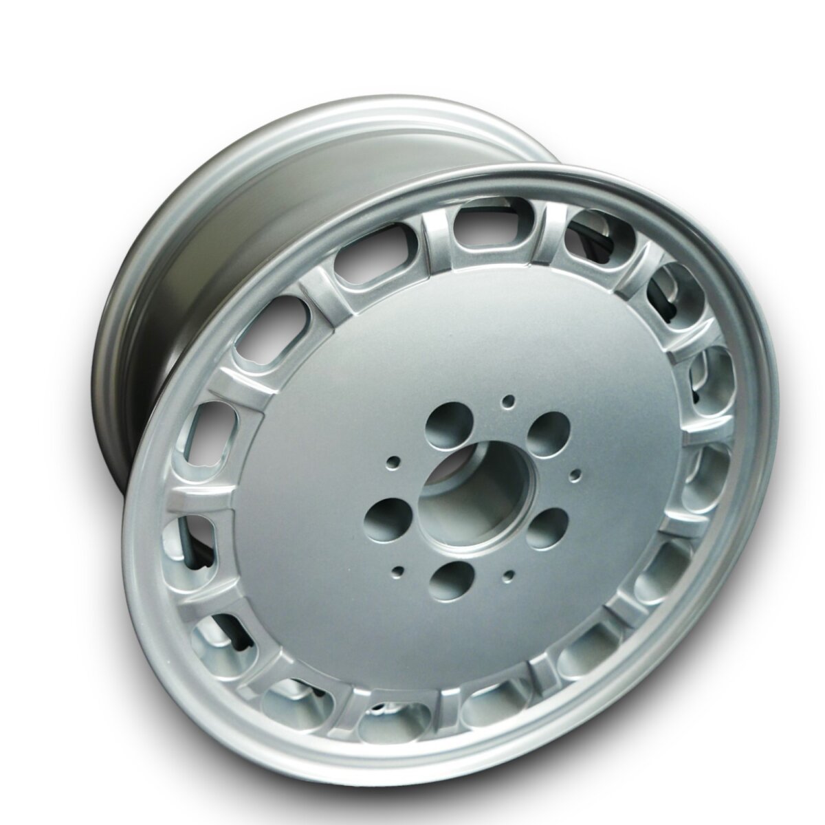 Gulli Style Leichtmetallfelgen Silber für Mercedes E-Klasse W210 7x15 ...