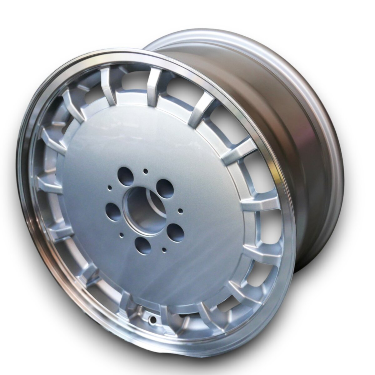 Gulli Style Leichtmetallfelgen Glanz Silber für Mercedes C-Klasse W20 ...