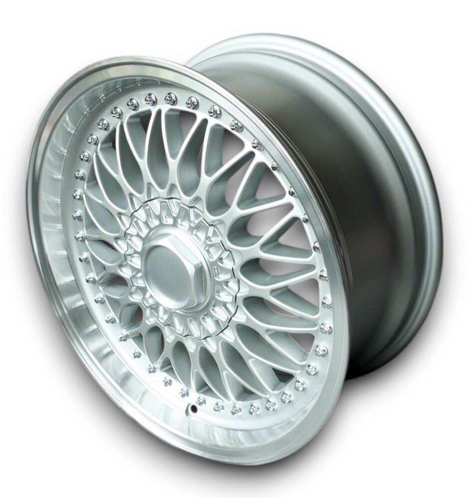 RC90 Style silber Leichtmetallfelgen für BMW 5er E34 8,5x17 ET 20, 1. ...