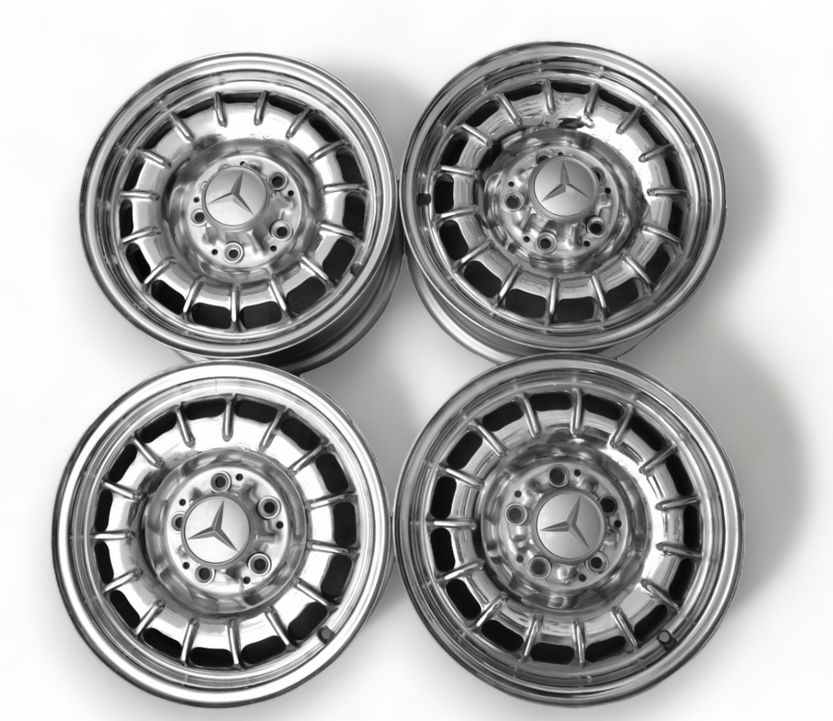 Barockfelgen Original Mercedes W123 W126 W116 W107 W108 W109 Pagode u
