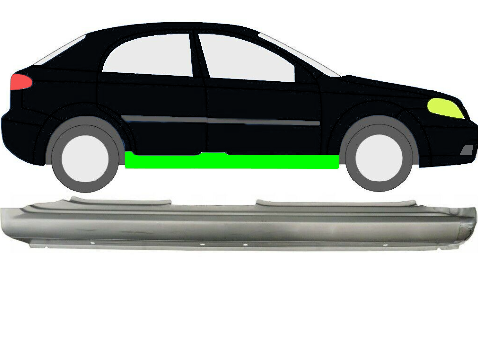 Schweller für Chevrolet Lacetti 2003 - 2009 rechts, 80,00